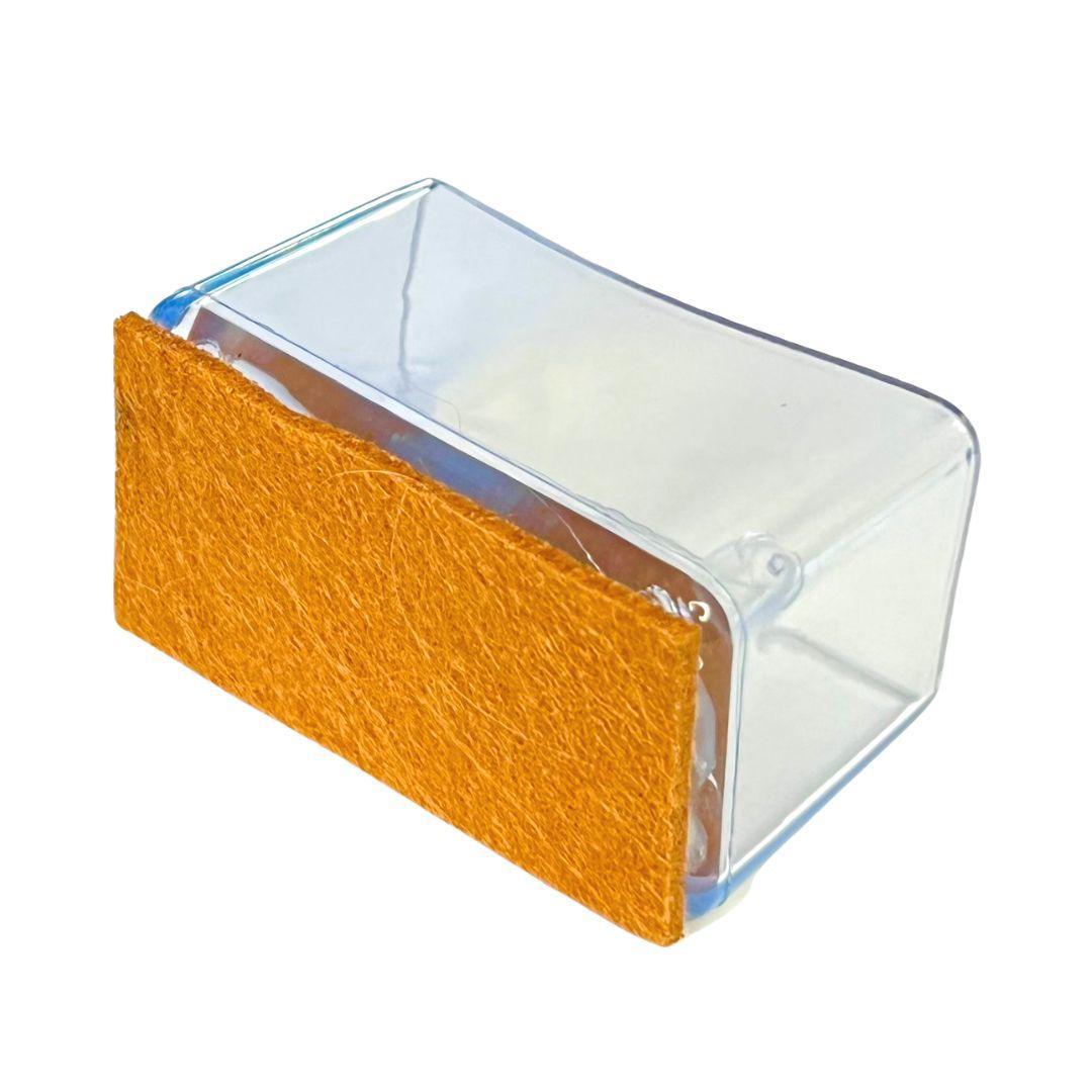 NEW Felt Rectangular Hybrid Silicone Chair Tips | Chair Tips Australia